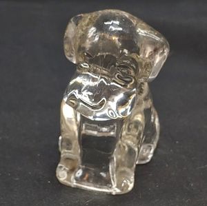 Vintage | Accents | Vintage Glass Pouting Puppy | Poshmark